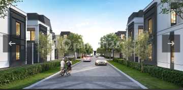 Rumah Baru Design Eropa 3 Lantai dengan Attic Room Ceiling Cantik ...