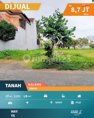 Tanah Kavling View Danau dan Lapangan Golf di Telaga Golf Araya, Malang ...