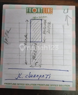 Ruko 2 Lt Strategis Di Mainroad Surapati | Rumah123