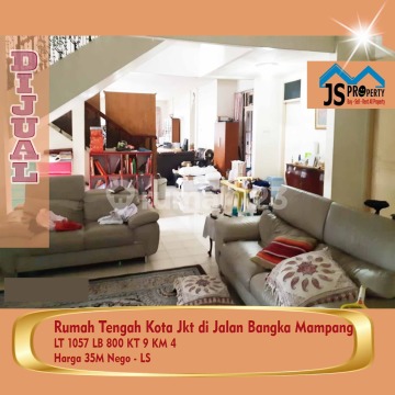 Dijual Rumah Mewah 2 Lantai Jalan Bangka Raya Jakarta Selatan | Rumah123