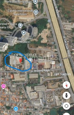 Bojong Raya [TANAH]: Dijual ,Bentuk bagus, Jalan Lebar,Zona Ungu | Rumah123