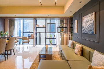 The Branz Mega Kuningan Unit 2 BR New Condition Full Furnish Dijual ...