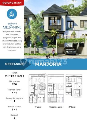 JUAL RUMAH BARU MEZZANINE AMERICAN TROPICAL HOUSE THE GRAND KENJERAN ...