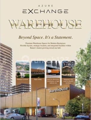 Dijual Gudang Jasa Batam Centre Azure Exchange | Rumah123