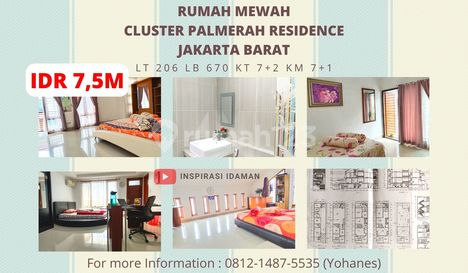 Rumah Dijual di Palmerah, Jakarta Barat | Harga 2024