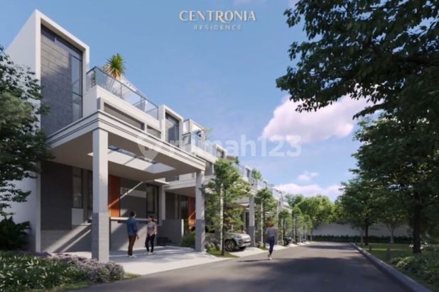 Rumah 3 lantai yang keren dan mewah, udara sejuk dan full fasilitas di ...