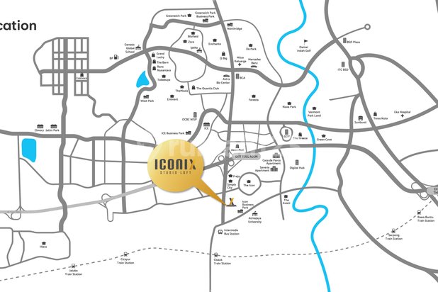 Iconix Kantor Dan Ruko Bsd Depan Kawasan The Icon Bsd - oleh Muhammad ...