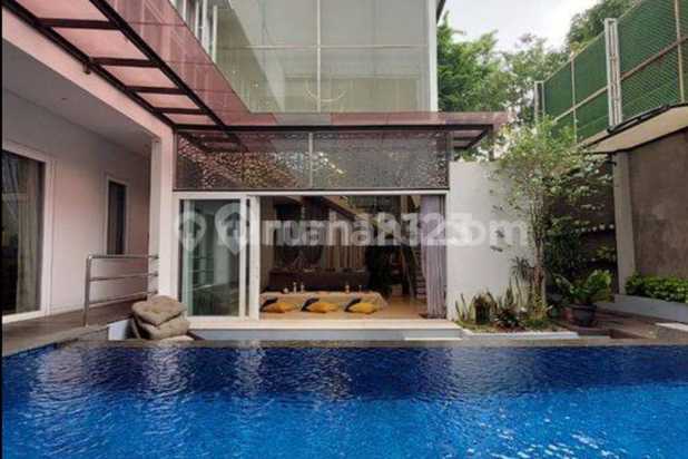 Tebet Barat Rumah Luxurious Desain Mewah kolam Renang Tepi Raya Tebet ...