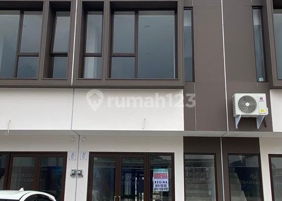 Ruko 3 Lantai Pusat Kota Bsd Tipe Alfresco Balkon Dan Arcade Dua Tampak ...