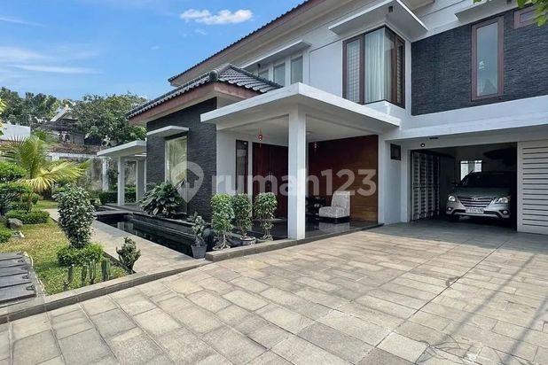 FOR SALE CILANDAK MODERN TROPICAL HOUSE Lokasi Private & Tenang Dekat ...