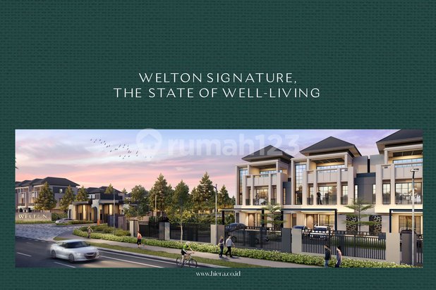 Rumah Jepang 3 Lantai Paling Worthed Free Dp Cluster Welton Signature ...