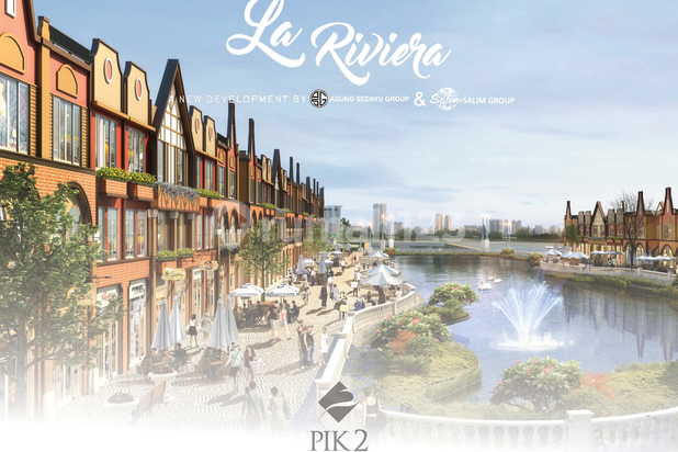 Ruko Pik 2 La Riviera Tipe Badan 4,5x15 Hadap Taman Dan Danau - oleh Liam