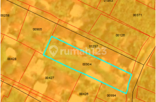 Tanah di Jalan Yusistira Kedungu Kediri Tabanan, Tabanan 825 m² | Rumah123