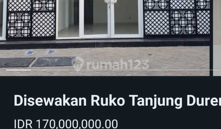 Sewa Ruko di Tanjung Duren, Jakarta Barat | rumah123.com - Hal 13