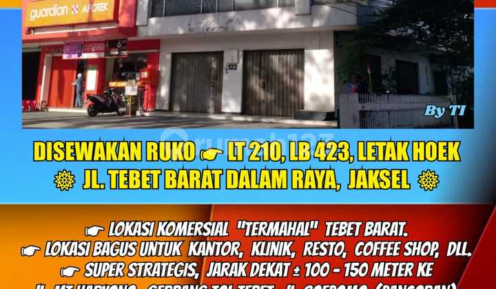 Sewa Ruko di Tebet, Jakarta Selatan | rumah123.com