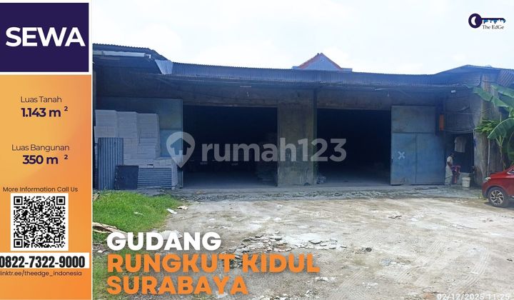 Sewa Gudang Nol Jalan Rungkut Kidul Surabaya | Rumah123