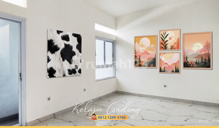 Jual Murah Rumah Baru Kelapa Gading 3 Lantai | Rumah123