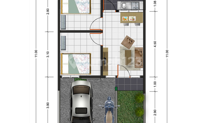 Jual Rumah Subsidi di Jakarta Pusat - Harga 2024 | Rumah123