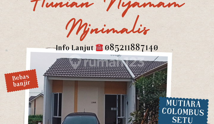 Sewa Rumah Minimalis di Setu | Harga Terbaru