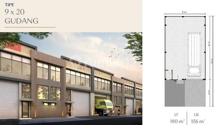 Sewa Gudang di Dawuan | Rumah123