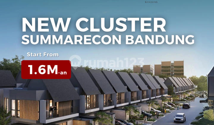 Jual Rumah 3 Lantai di Summarecon Bandung, Bandung | Harga Terbaru