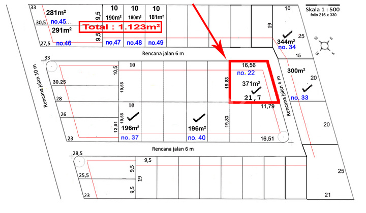 Tanah SHM Murah Pontianak Selatan - Lingkungan Perumahan | Rumah123