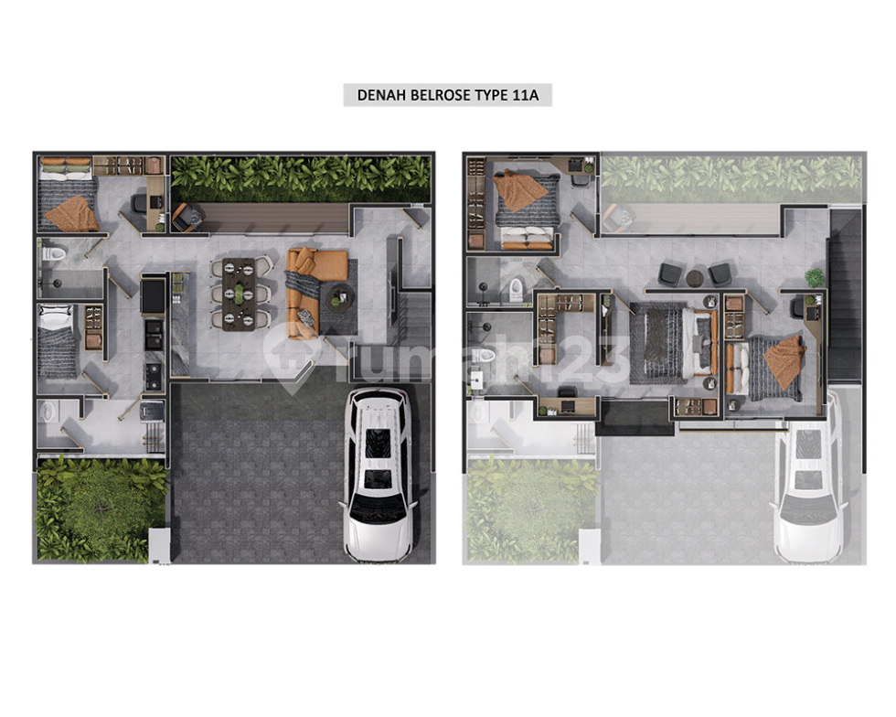 Type 11B di The Belrose Residence | Rumah123