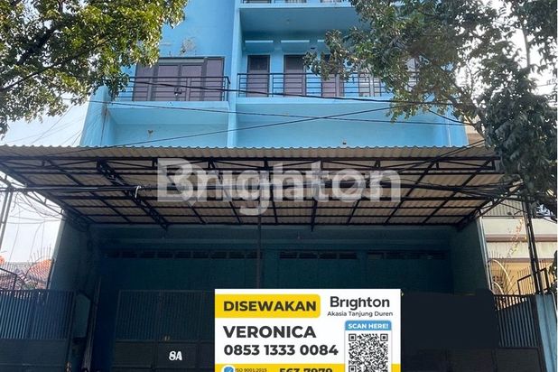 RUKO TANJUNG DUREN 4 LANTAI LUAS COCOK UNTUK USAHA ATAU PERKANTORAN ROW ...